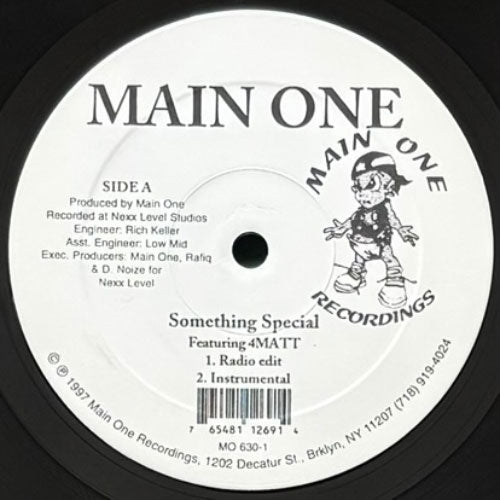 MAIN ONE / SOMETHING SPECIAL/CROSS EXAMINATION – VINYL CHAMBER